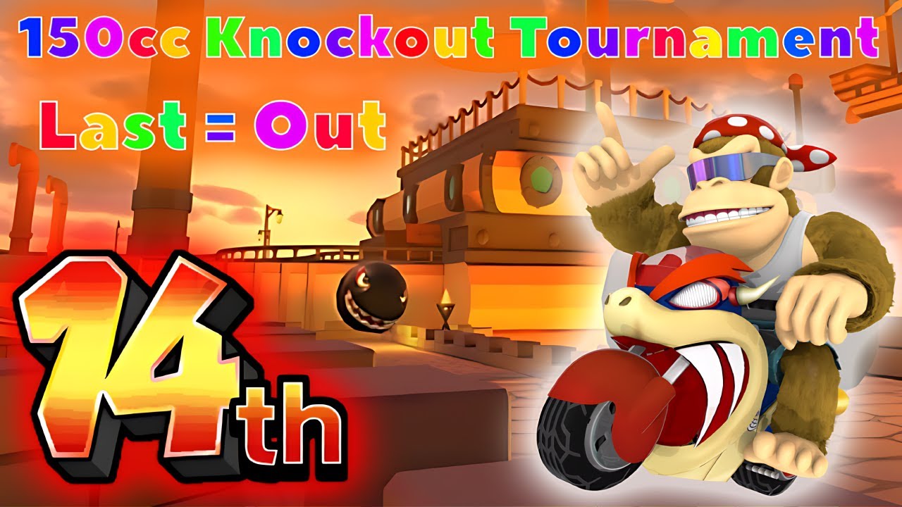 Mario Kart Wii: 12+ Player Knockout Tournament #9 (150cc) - YouTube
