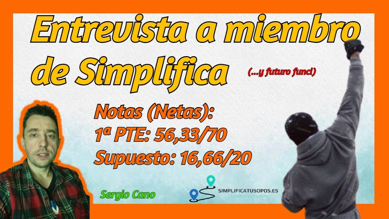 🥇 Entrevista a Sergio Cano 🙌 56.33 1ª parte / 16.33 Supuesto 🙌 ...