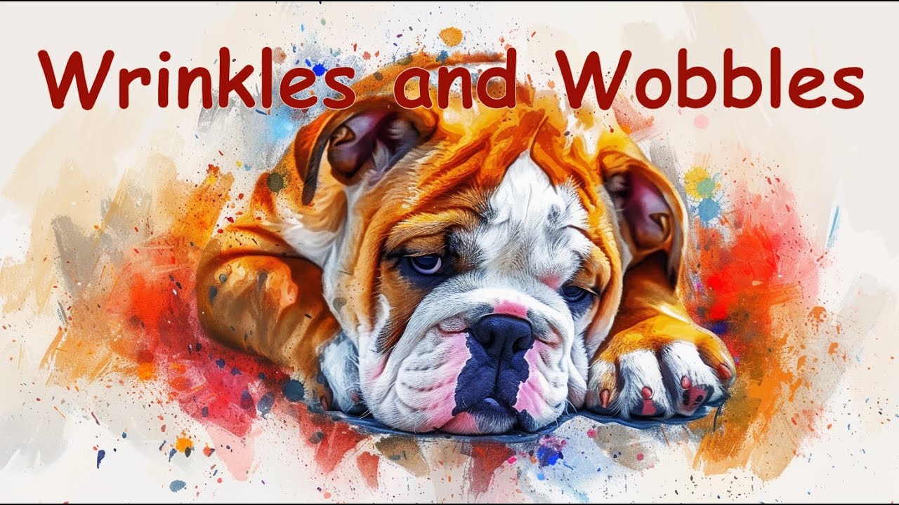 Wrinkles and Wobbles: An Illustrated Poem About English Bulldogs - YouTube