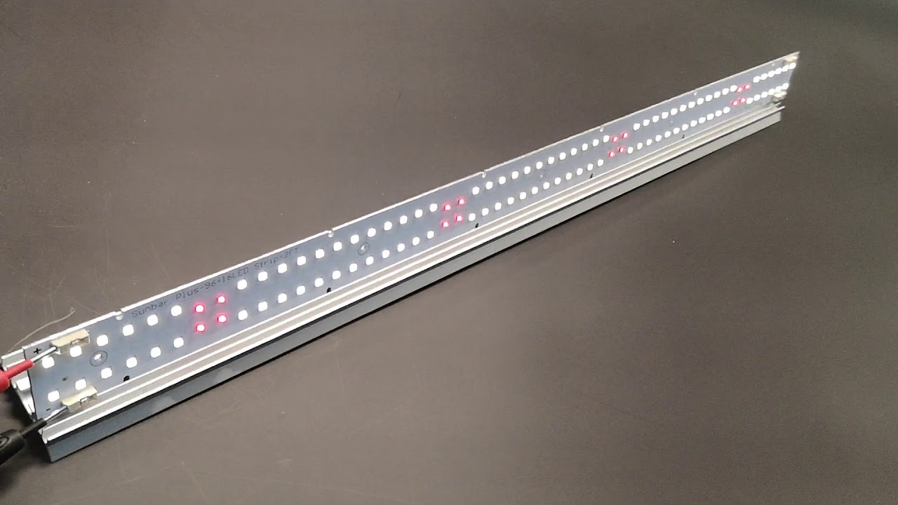 Samsung LM301B 301B Plus Oslan SSL120 660nm chips led grow light bar ...