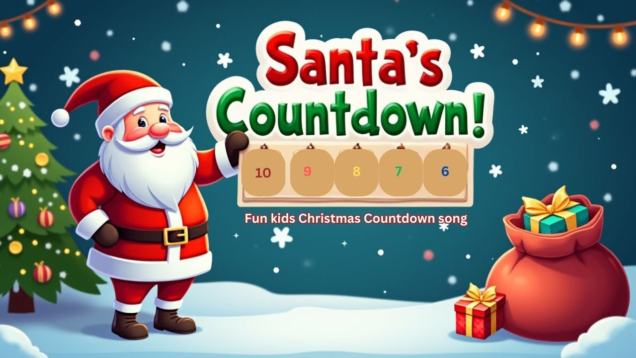 Learn to Count down from 10-1| Fun and Interactive Educational Sing ...