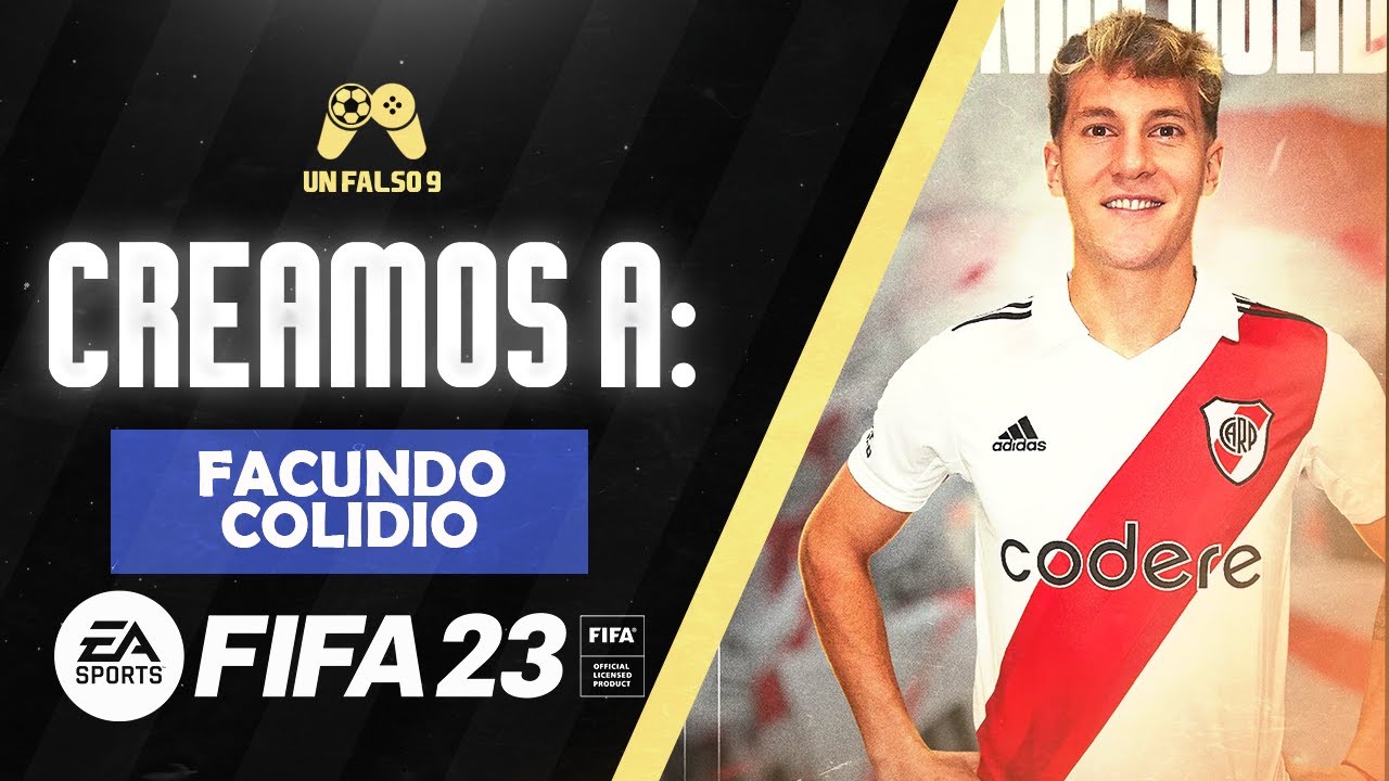 FIFA 23 FACUNDO COLIDIO CLUBES PRO PRO CLUBS LOOKALIKE CREATION FACE ...