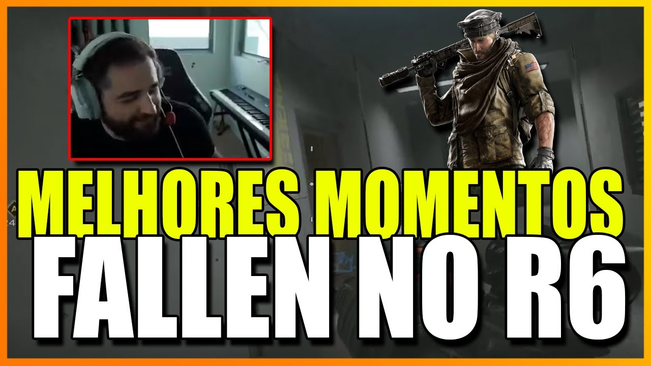 MELHORES MOMENTOS DO FALLEN NO RAINBOW SIX! CLUTCH, PINADA, TROLL E ...