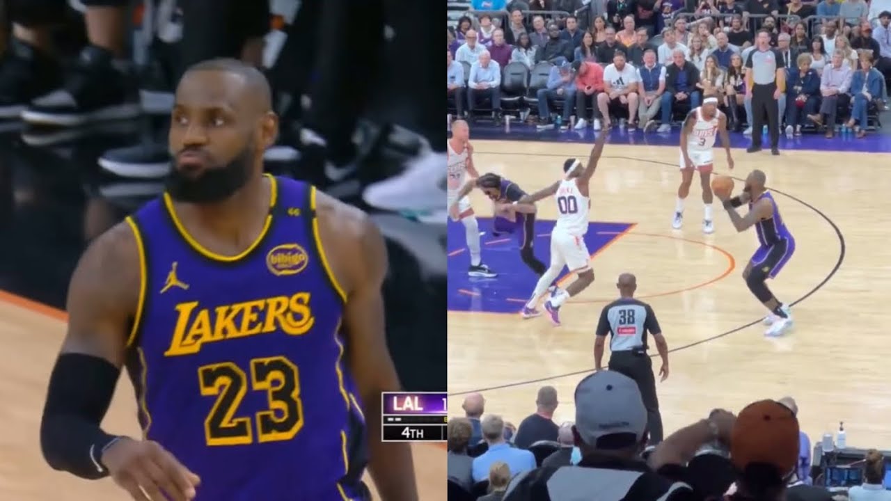 LeBron James relieved after keeping his 10+ points streak alive with ...