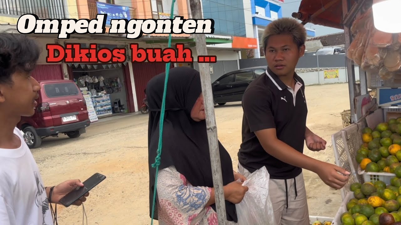 Dibalik layar Omped visual (Omped ngonten dikios buah) - YouTube