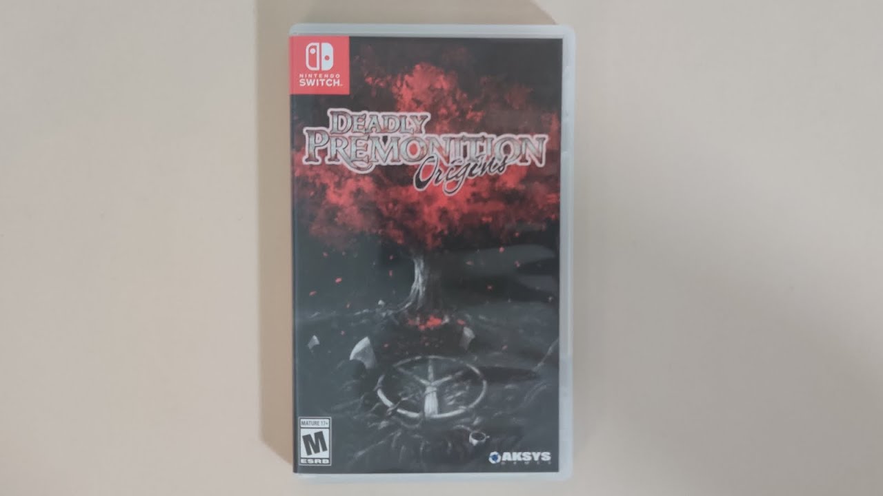 Deadly Premonition Origins Nintendo Switch Unboxing - YouTube