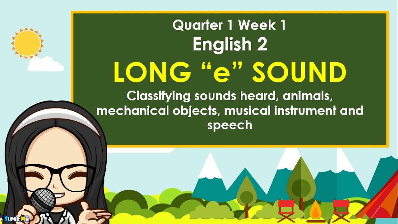 ENGLISH | GRADE 2 | Quarter 1 Week 1 | MELCs | LONG e SOUND - YouTube