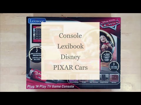 Unboxing Lexibook Disney PIXAR Cars UN0002 - YouTube