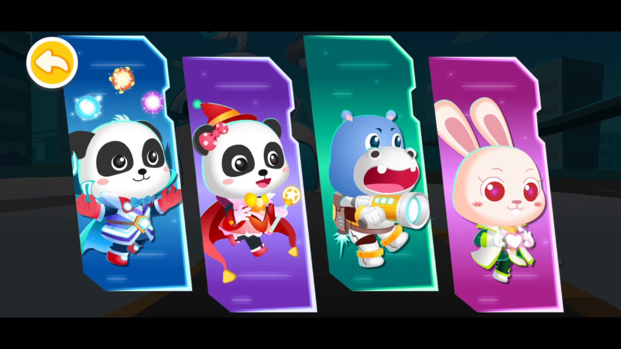 Batalla de Héroes BabyBus | Little Baby Panda's Hero Battle Games ...