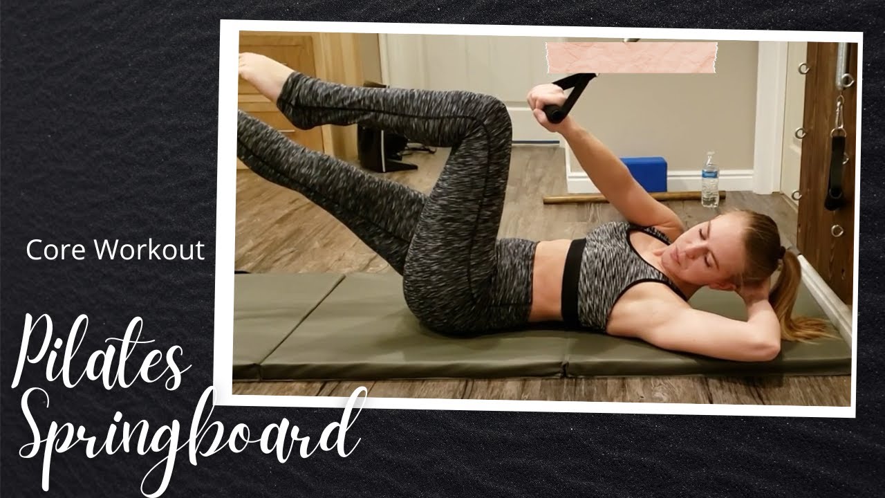 Springboard Pilates Lesson: Supine Twist Core Work Series- a favorite ...