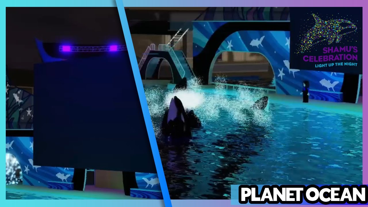 Planet Ocean Light Up The Night (THE FIRST TIME) | SeaWorld San Diego ...