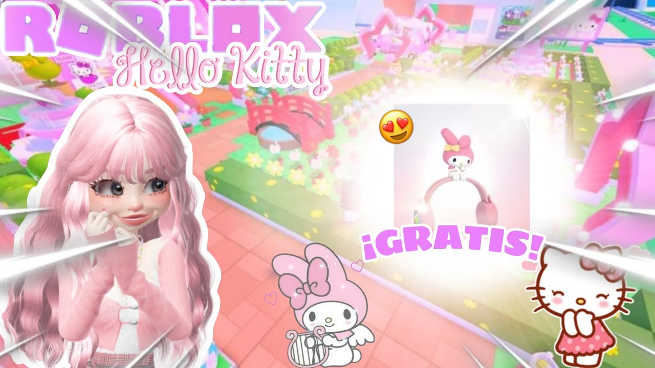 😍¡COMO CONSEGUIR LOS AUDÍFONOS DE MY MELODY LIMITED *GRATIS* | ROBLOX ...