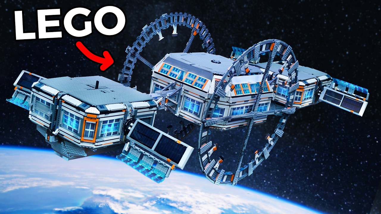 I Built a LEGO Space Station! - YouTube