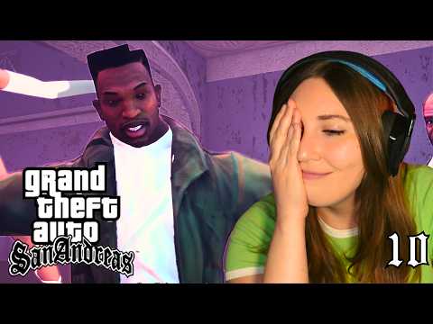 Buried in a Porto-Potty - GTA San Andreas Part 10 [First time playing!]