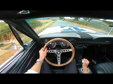 1967 Ford Mustang Coupe 289 V8 T5 Manual - POV Test Drive & Walk-around | Fully Restored