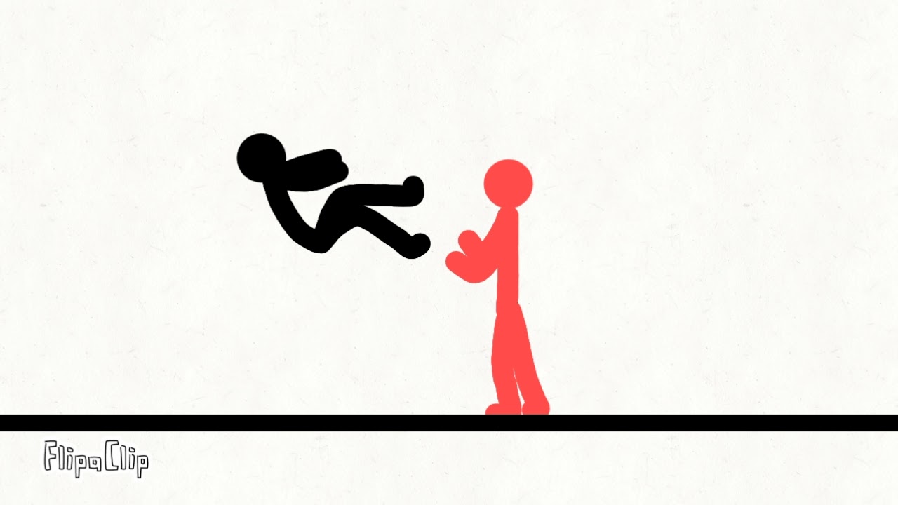 Stick man black vs red part 1 - YouTube