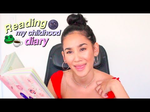 reading my childhood diary!! *exposing myself*