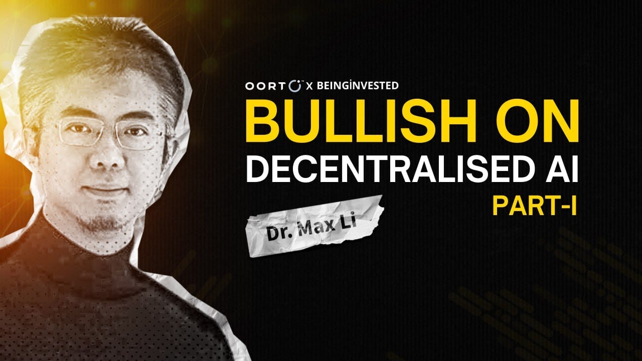Decentralized Artificial Intelligence is the Future | Founders Series Dr Max Li from OORT - YouTube