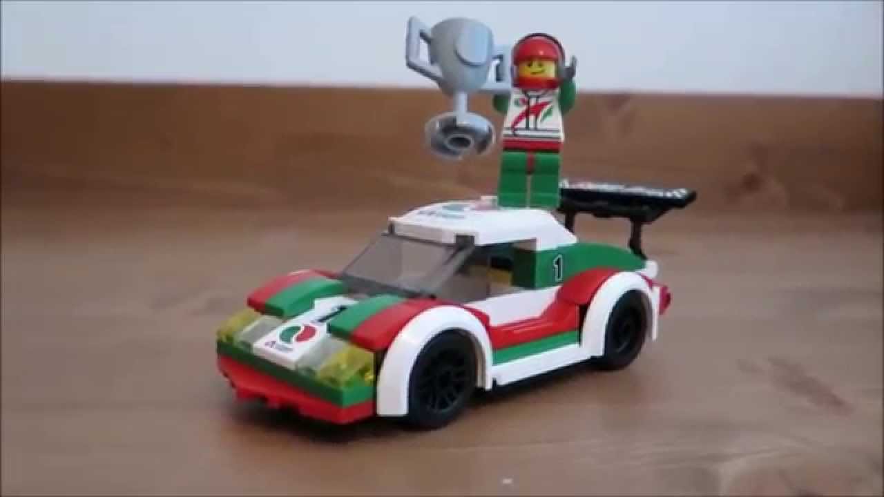 Lego City Rennwagen Race Car 60053 Ausgepackt und Angespielt Unboxing ...