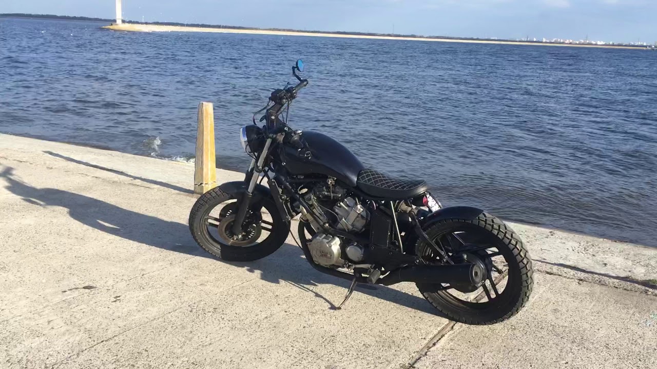 Yamaha Xz 550 custom - YouTube