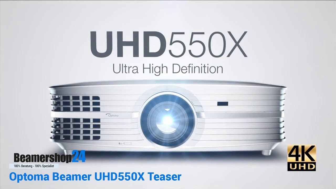 Optoma UHD550X Teaser - YouTube