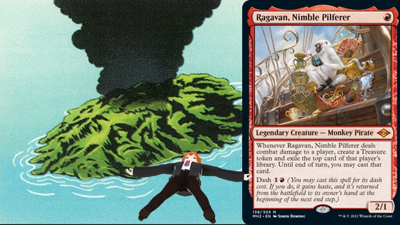 ⛔What a card!! 🐵RAGAVAN🐒 MTG Arena Historic Brawl - YouTube