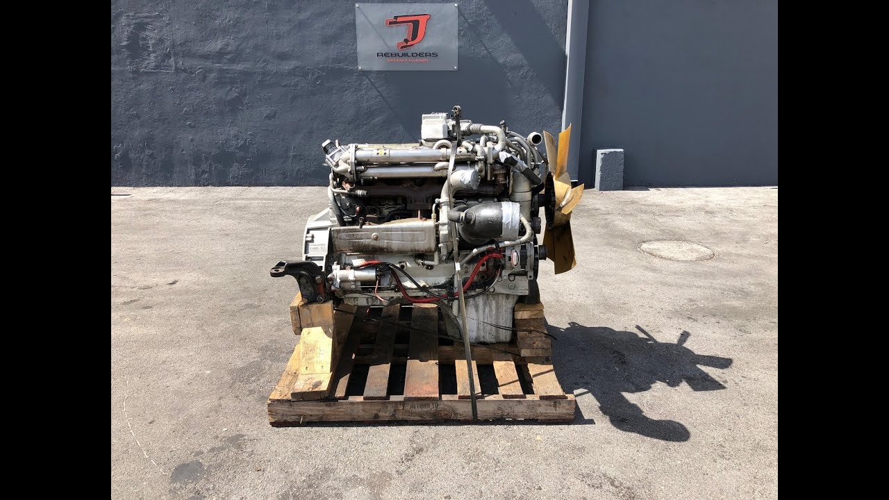 2006 Mercedes Benz OM906LA Engine For Sale Being Test Run at JJ ...