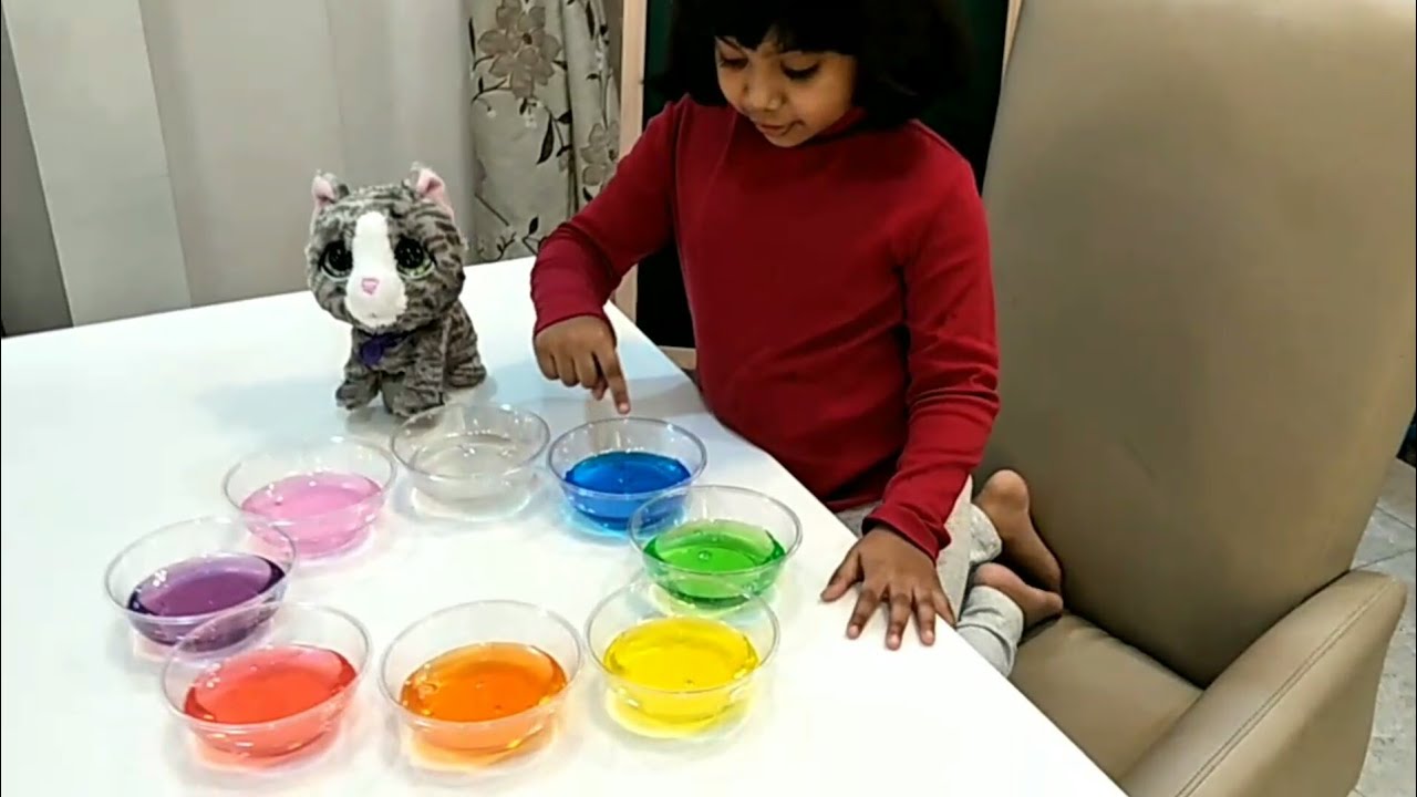 Easy DIY Slime in 8 colours |Fun Slime Spa!! - YouTube