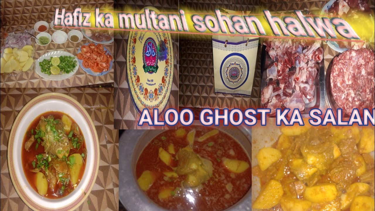 Beef aloo ghost ka salan shorba recibe # village # viral hamza vloh ...