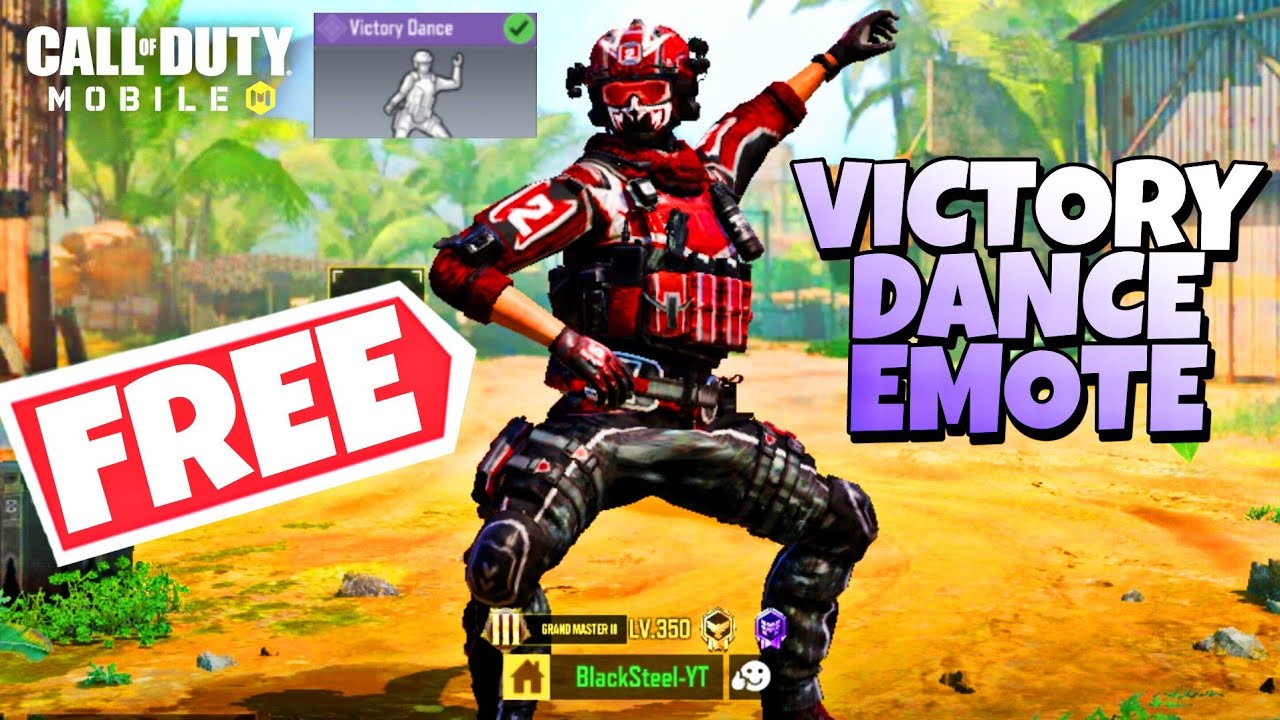 HOW TO GET FREE EPIC VICTORY DANCE EMOTE IN COD MOBILE FREE EPIC EMOTE IN RANK REWARDS IN CODM ...