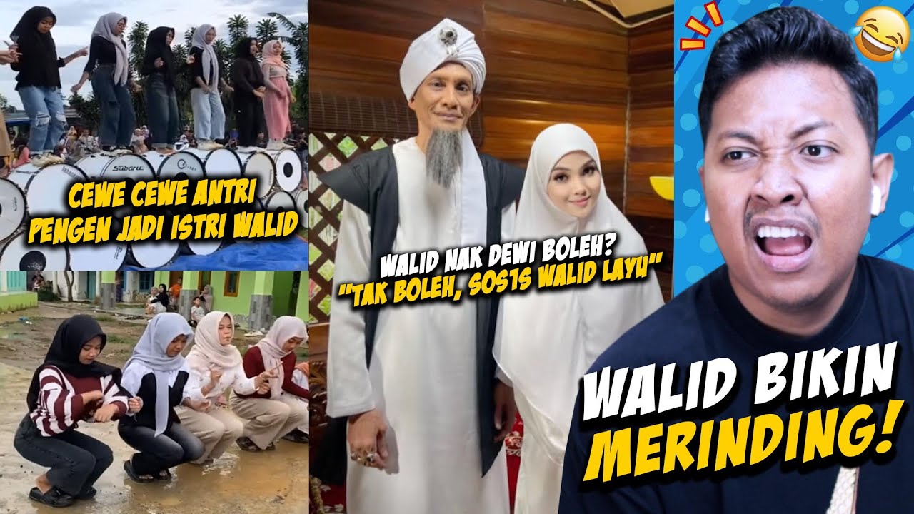 WALID JADI IDAMAN CEWE CEWE PUBER⁉️MERINDING GUA MAH - YouTube