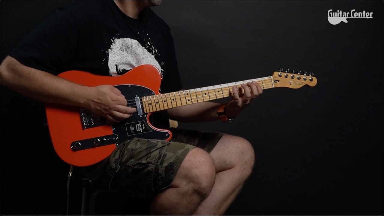 Fender Player II Telecaster MN CRR | TV Guitar Center - YouTube