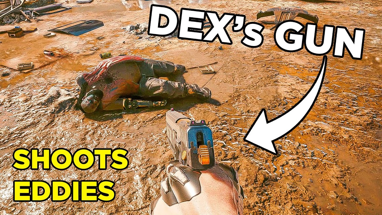 Cyberpunk 2077 Dex's Gun Location - You Loose Money When You Shoot ...