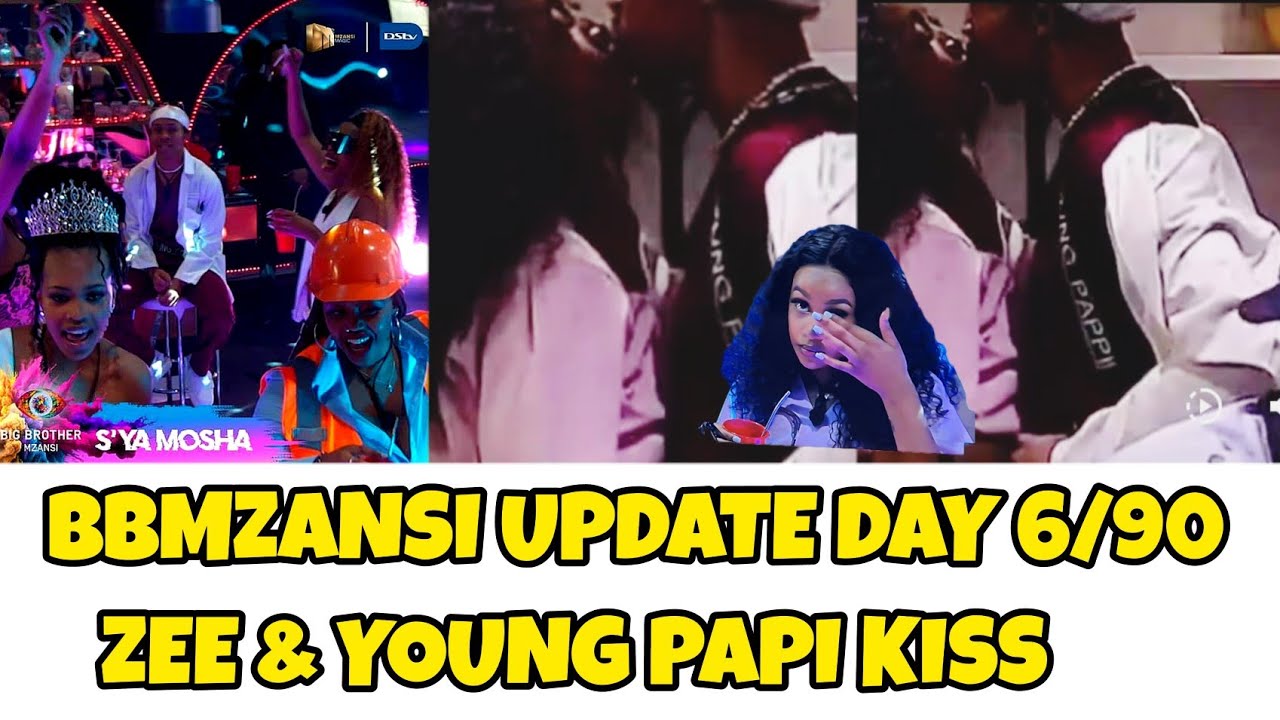 BBMZANSI UPDATE DAY 6/90 |First Saturday Party | Young Papi & ZEE Kiss | Sinaye & Fahima - YouTube