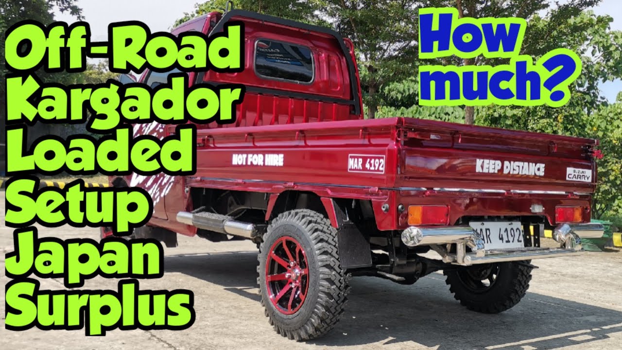 Off-Road Loaded Suzuki Multicab Price & Review by Rayhan Megjidosha ...