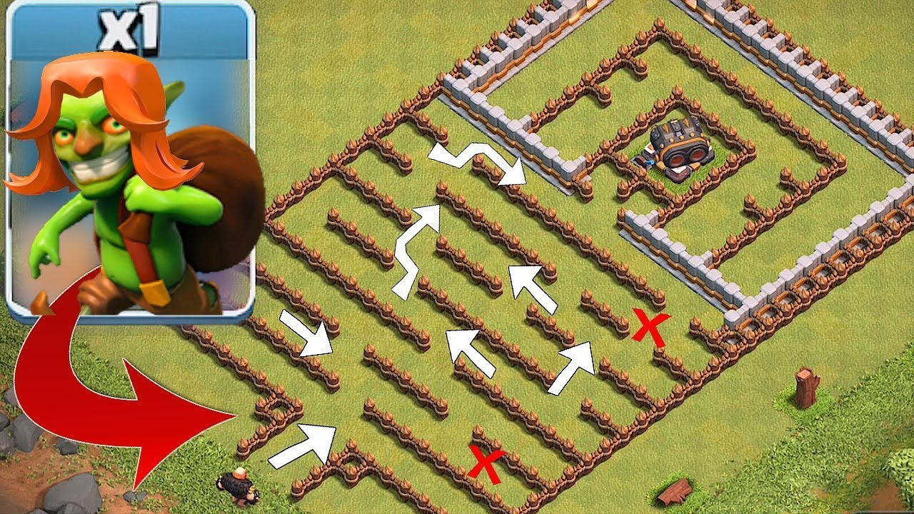 NEW EVENT!! w/ GIANT MAZE!! "Clash Of Clans" Thunderstruck! - YouTube