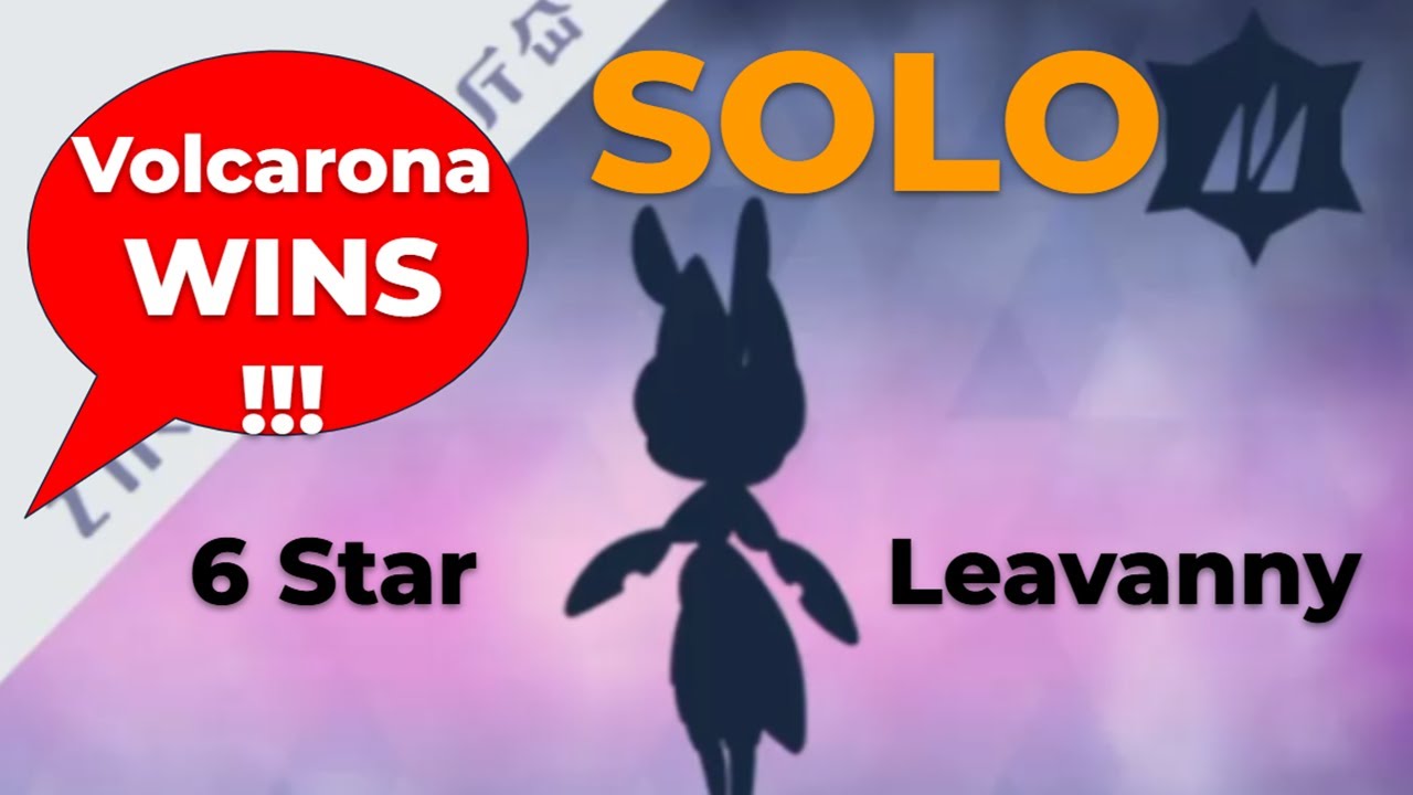 How to SOLO 6 star Leavanny Grass Tera Type - Volcarona - Pokemon ...
