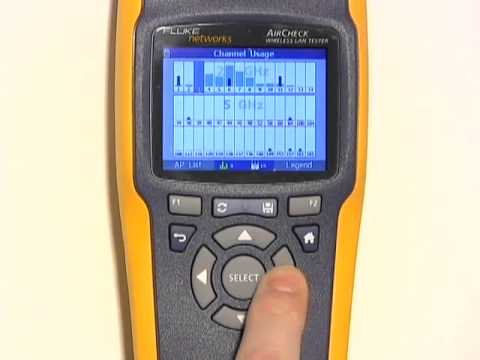 Fluke AirCheck Wi-Fi Tester - YouTube