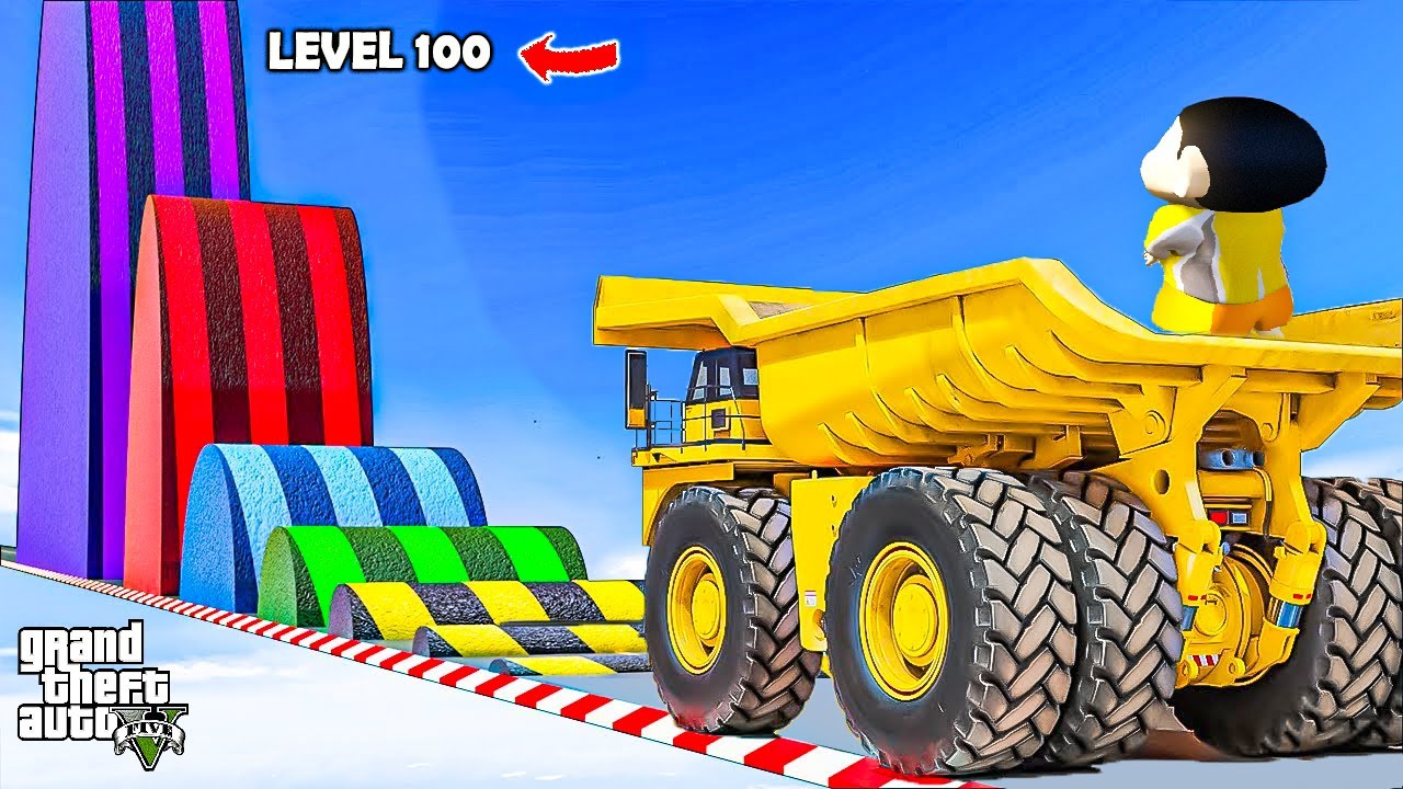 SHINCHAN AND FRANKLIN TRIED WHICH CAR CAN CLIMB THE HIGHEST RAMP ...