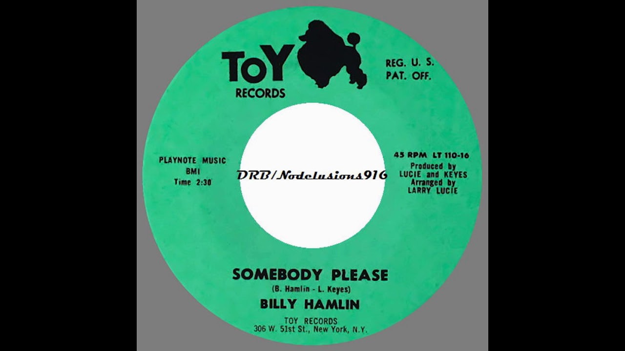 Billy Hamlin - "Somebody Please" - YouTube