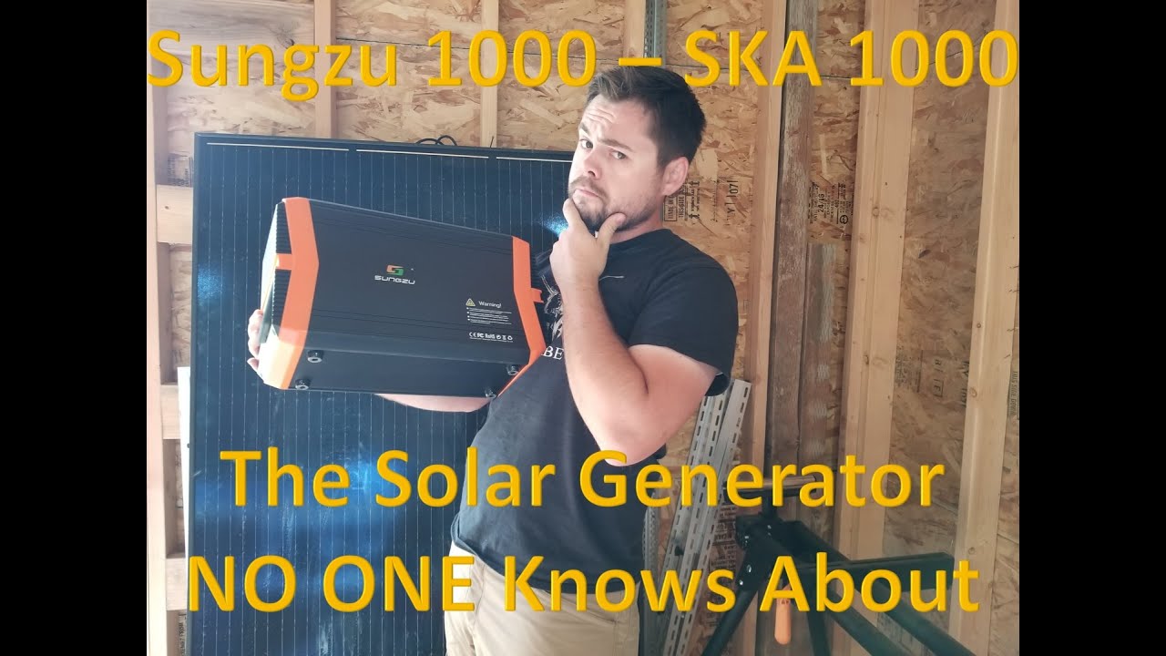 Sungzu 1000 The Solar Generator That No One Knows About - YouTube