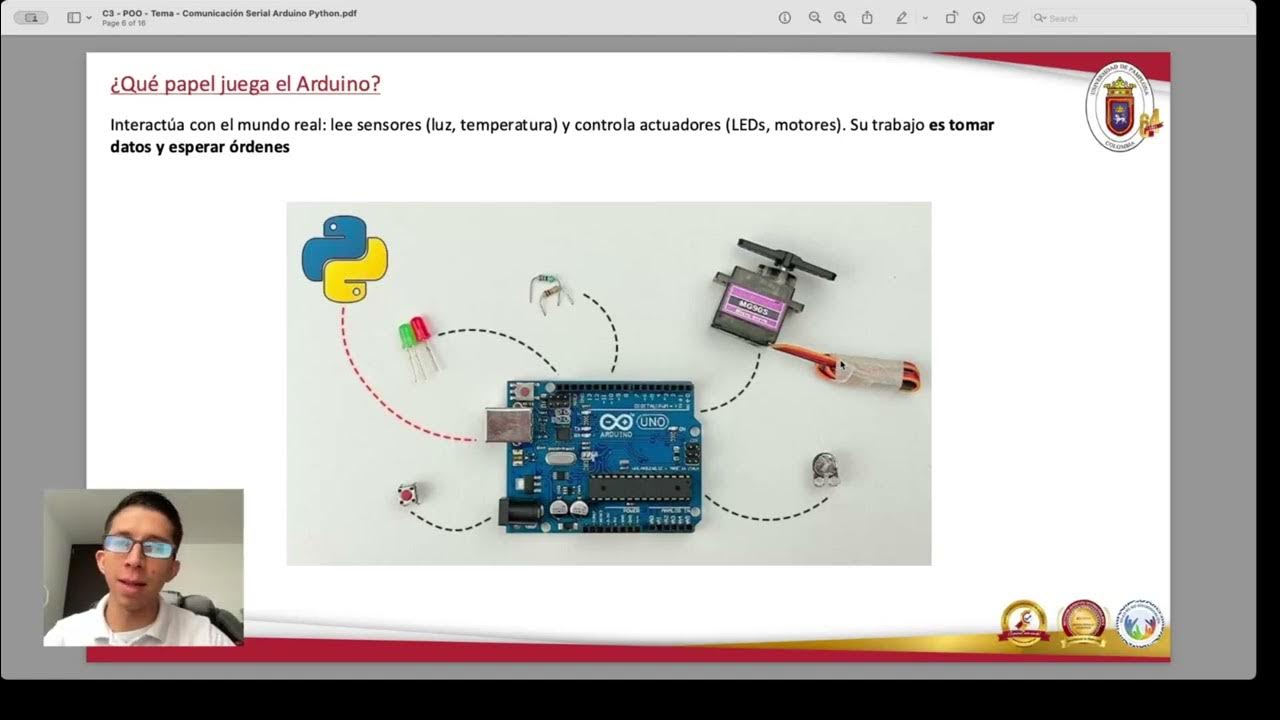 Clase Comunicación Serial Arduino-Python - YouTube