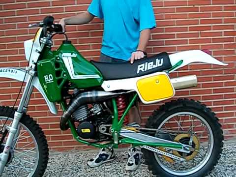 Rieju MR 80 replica rubio, primera.avi - YouTube