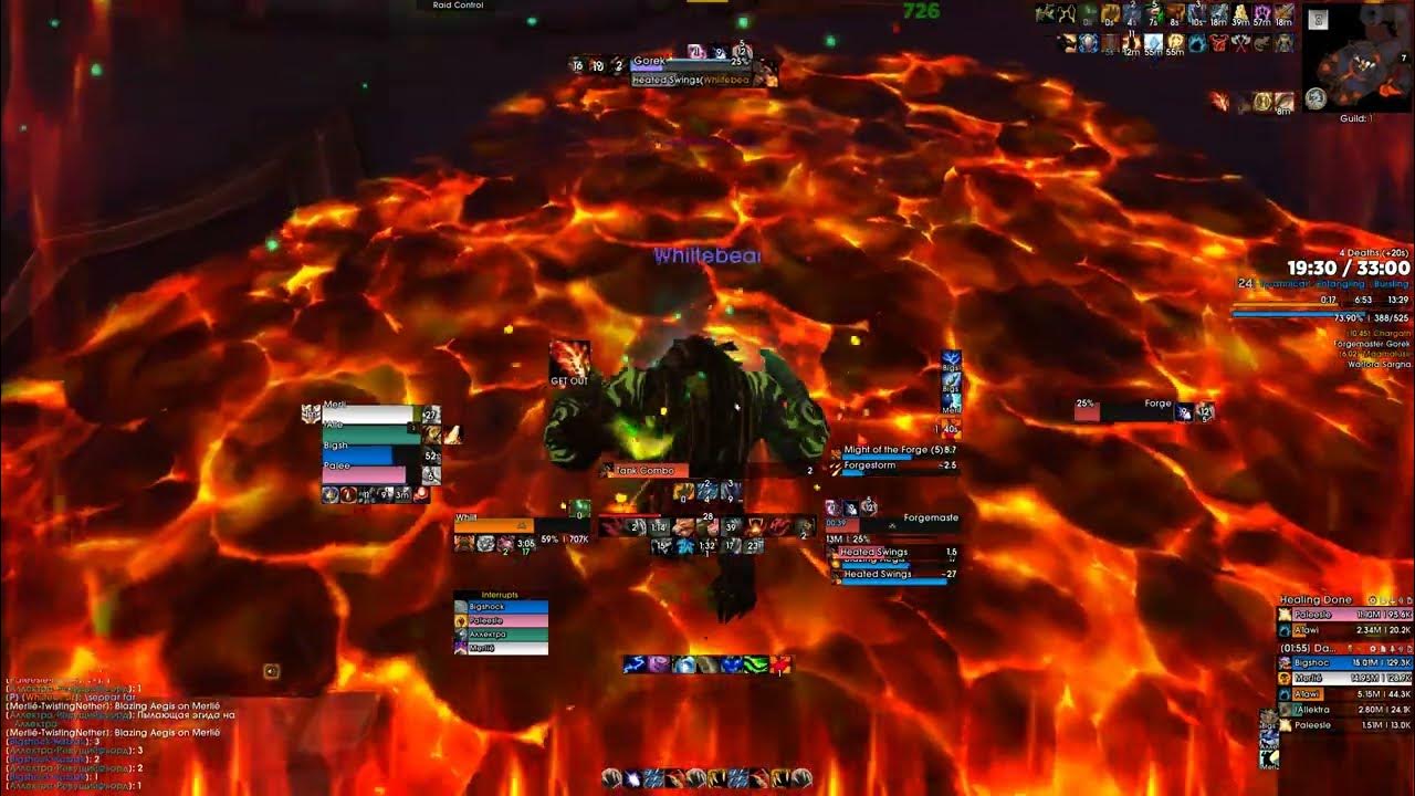 Guardian Druid Tank POV Neltharus Mythic +24 | Tyrannical Entangling Bursting S2 - YouTube