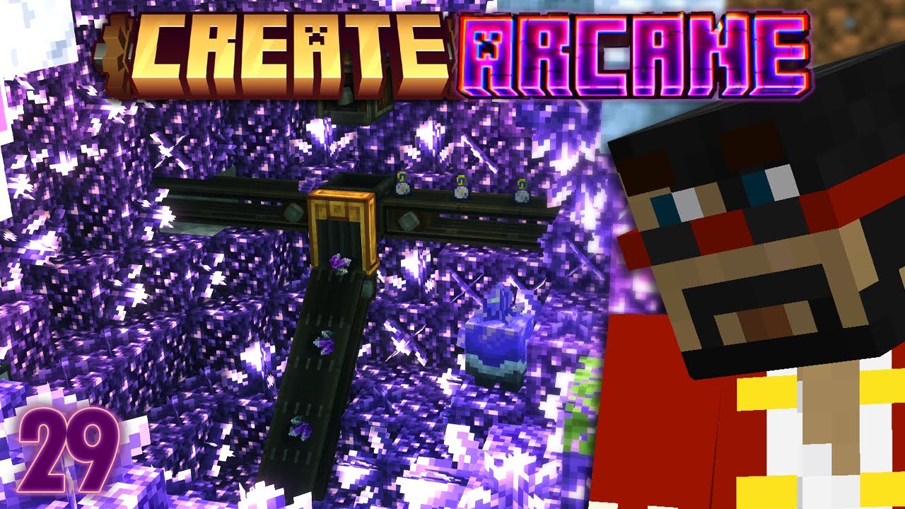 Minecraft: Create Arcane Engineering Ep. 29 - YouTube