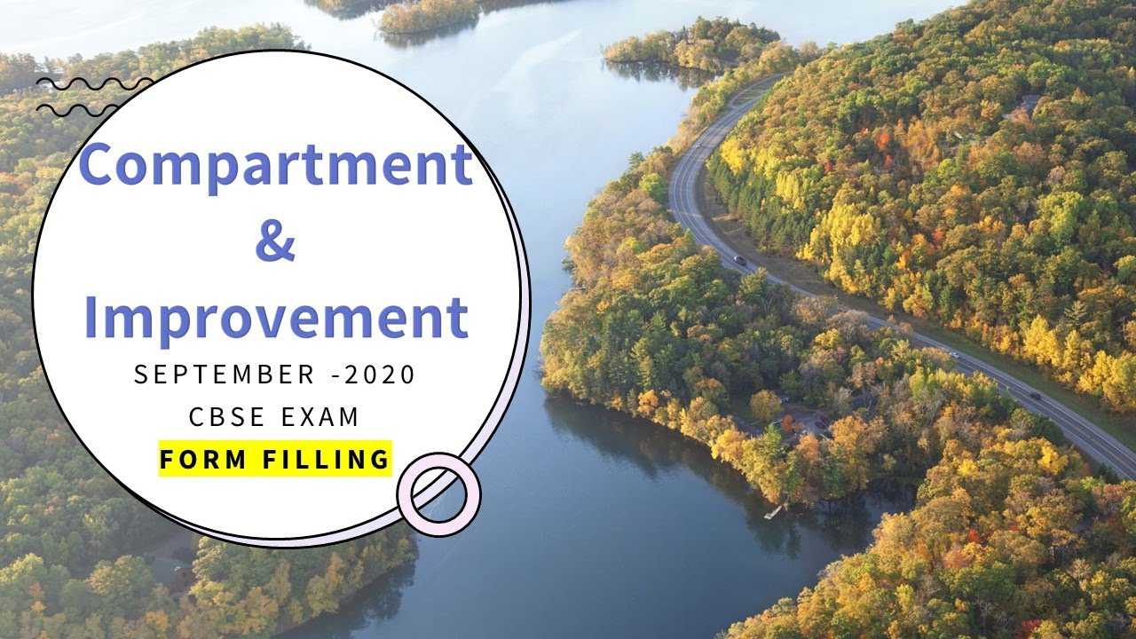 compartment and improvement form filling for cbse exam-2020 - YouTube