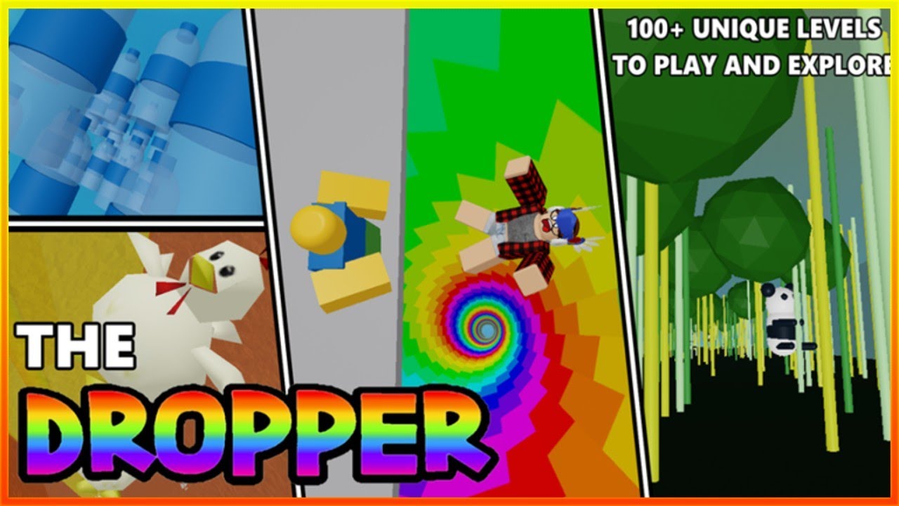 Roblox - The Dropper Gameplay (130+ LEVELS!) - YouTube