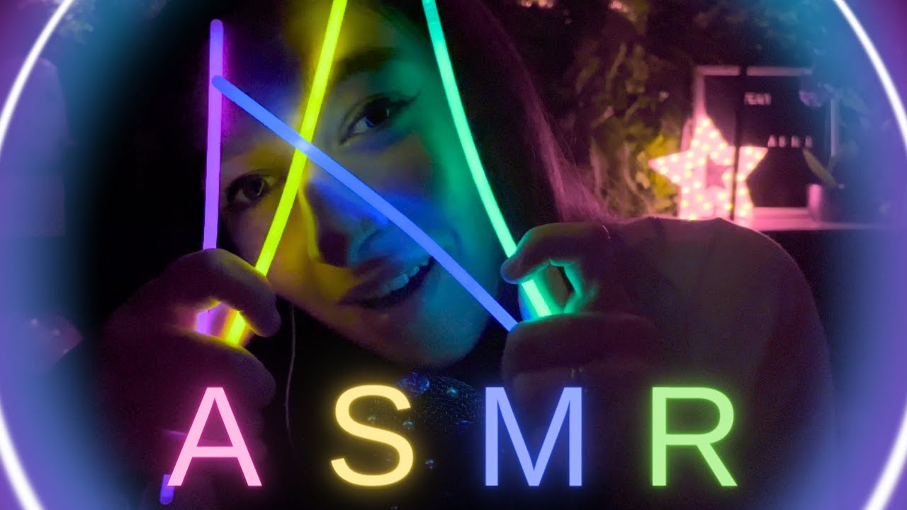 ASMR Neon Light 🌈 Test de concentration avant de dormir 😴 - YouTube
