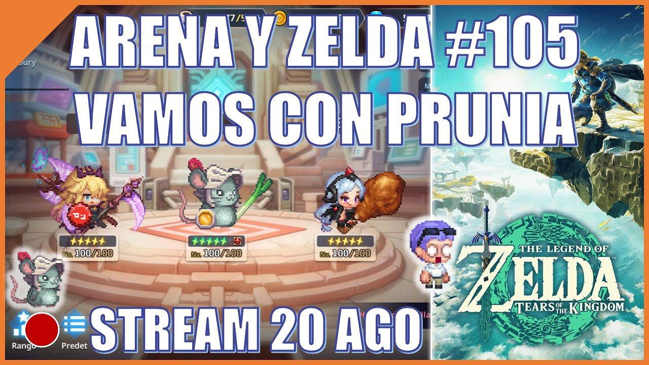 STREAM: Arena en #GuardianTales y visita a Prunia #tearsofthekingdom ...