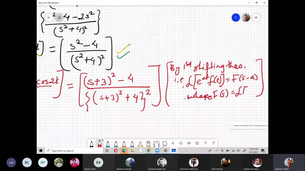 Laplace Transform | Engineering Mathematics III | 2 yr 1part | lec-3 ...